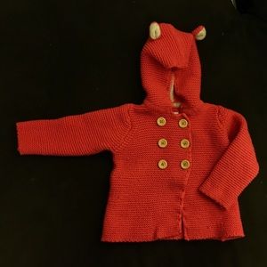Mini Boden | Jackets & Coats | Chunky Knitted Jacket With Animal Ears ...